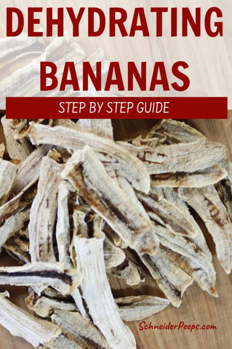 How to Dehydrate Bananas to Make Chewy Banana Chips or Banana Jerky ...
