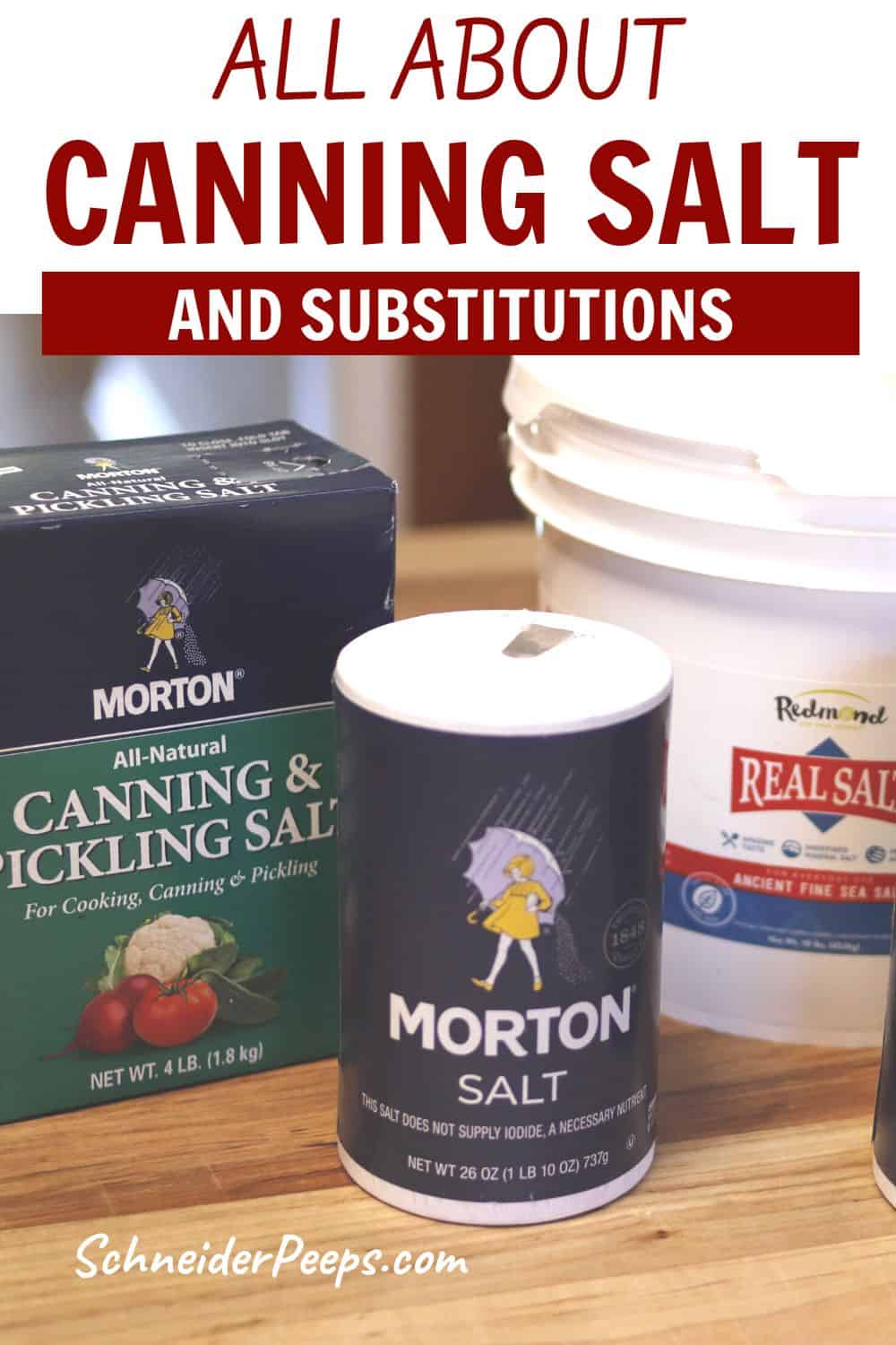 What is Canning Salt? And is it Really Needed? - Creative Simple Living