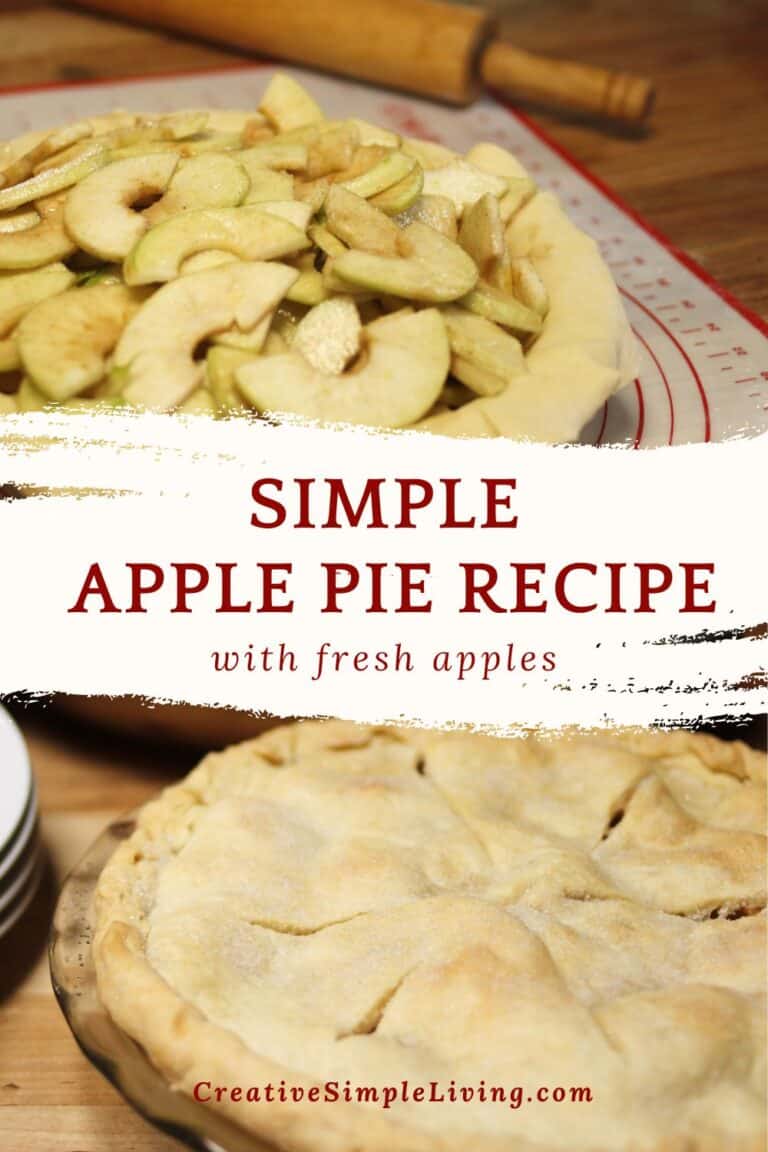 Simple Apple Pie Recipe (No Pre-Cooking or Fancy Fillings Needed)